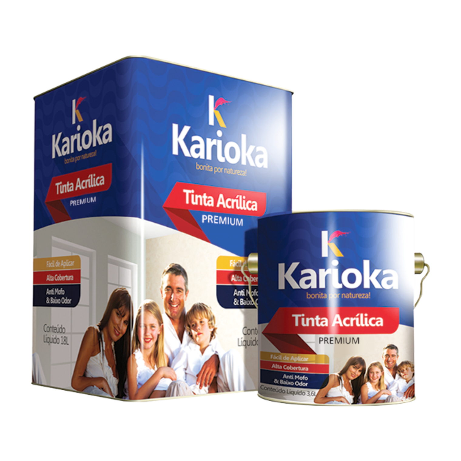 TINTA ACRÍLICA PREMIUM FOSCO – Tintas karioka